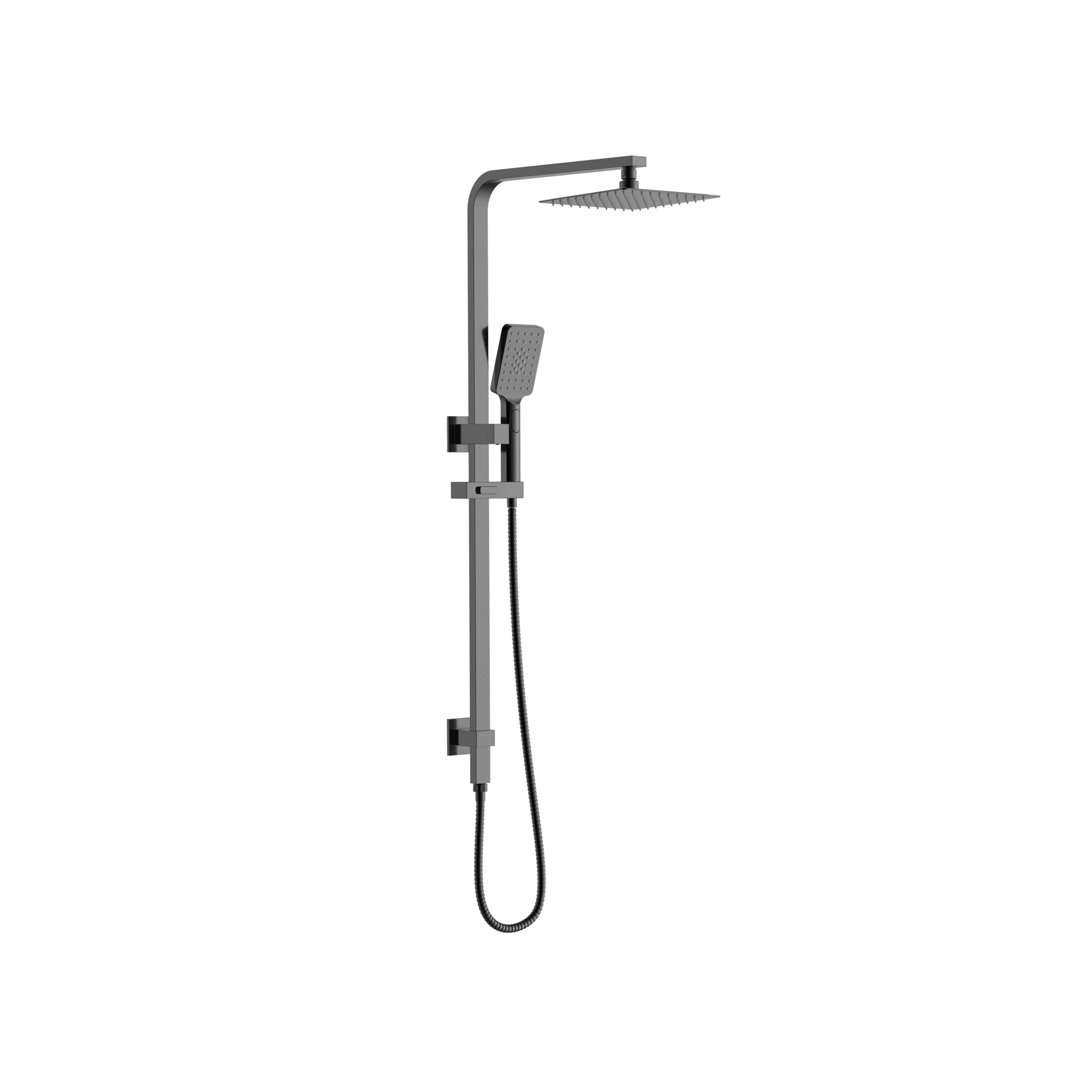 SQUARE SHOWER SET (GUNMETAL) – Kajaria Tiles Australia/ QBISA