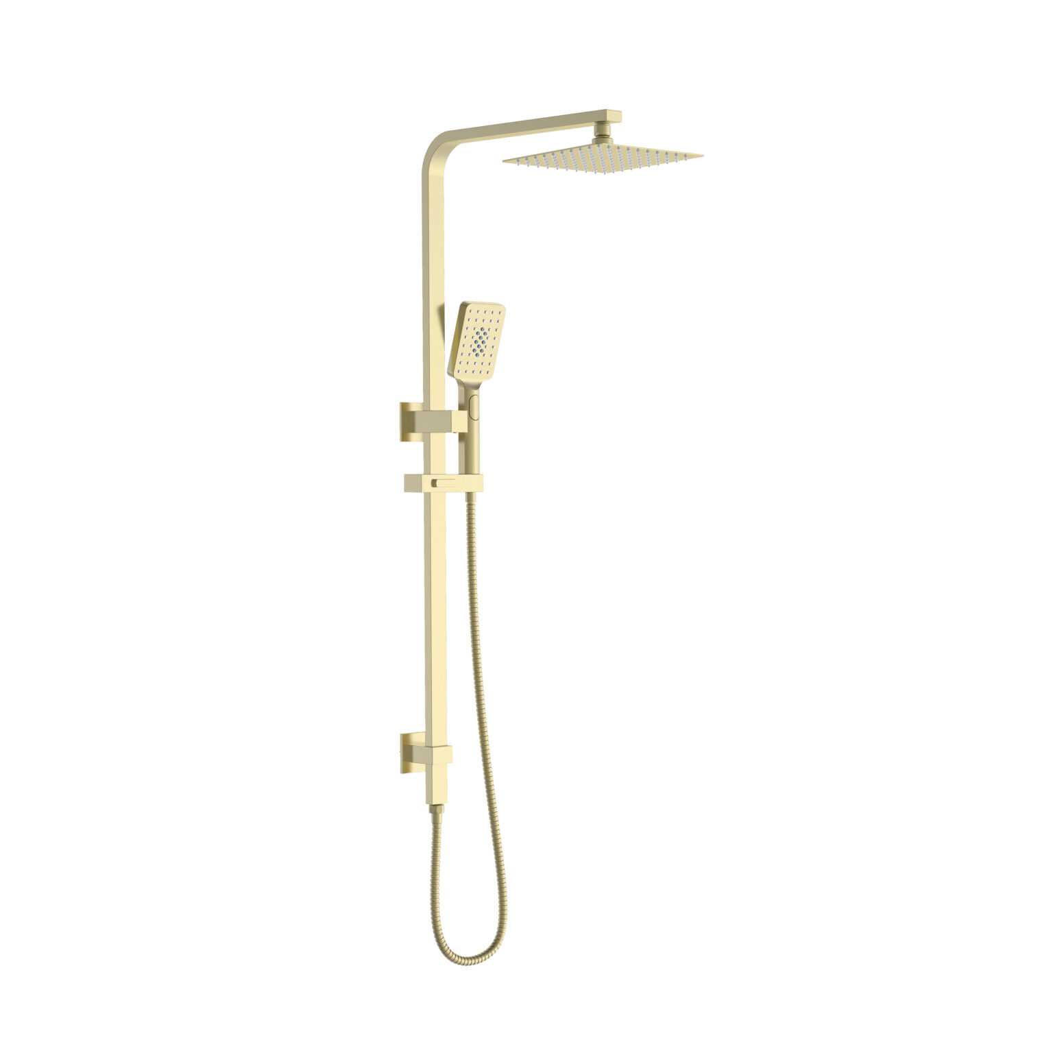 SQUARE SHOWER SET (BRUSHED BRASS) – Kajaria Tiles Australia/ QBISA
